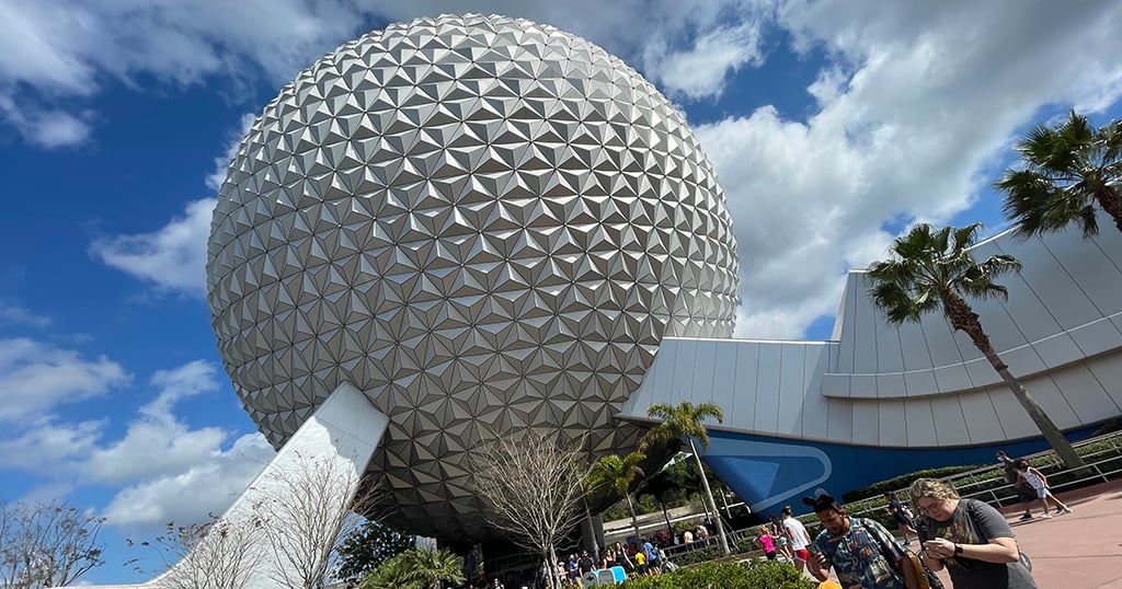 What is the EPCOT ball? Does it have a name? What's inside?