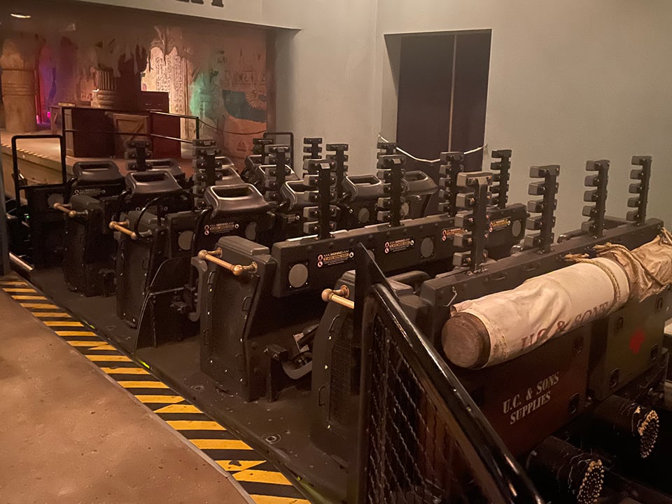 A Look at the Revenge of the Mummy Ride (With Photos)