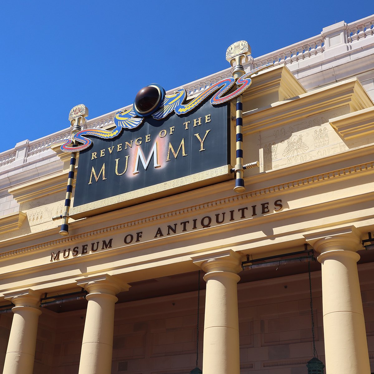 A Look at the Revenge of the Mummy Ride (With Photos)
