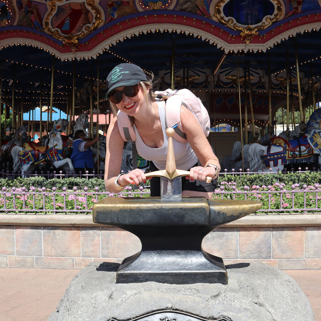 The Trick to Pulling Out the Sword in the Stone at Disney